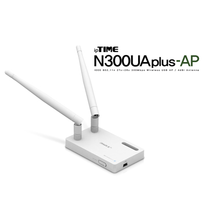 ipTIME(아이피타임) N300UA plus-AP 무선AP