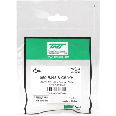 KWshop - TNT NM-TNT23 CAT.6 UTP 8P8C I형 커플러