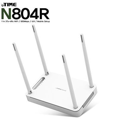 KWshop - ipTIME(아이피타임) N804R 11n 유무선공유기