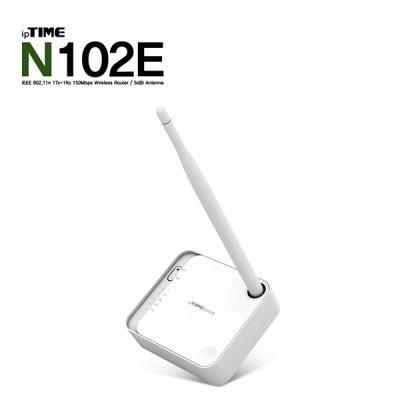 KWshop - ipTIME(아이피타임) N102E 11n 유무선IP공유기