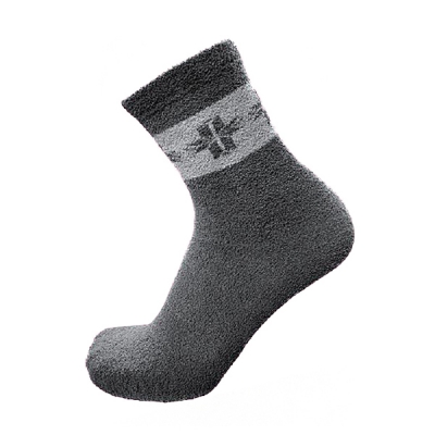 KWshop - 여성용 겨울 미끄럼방지양말 4DM-303 (회색)
